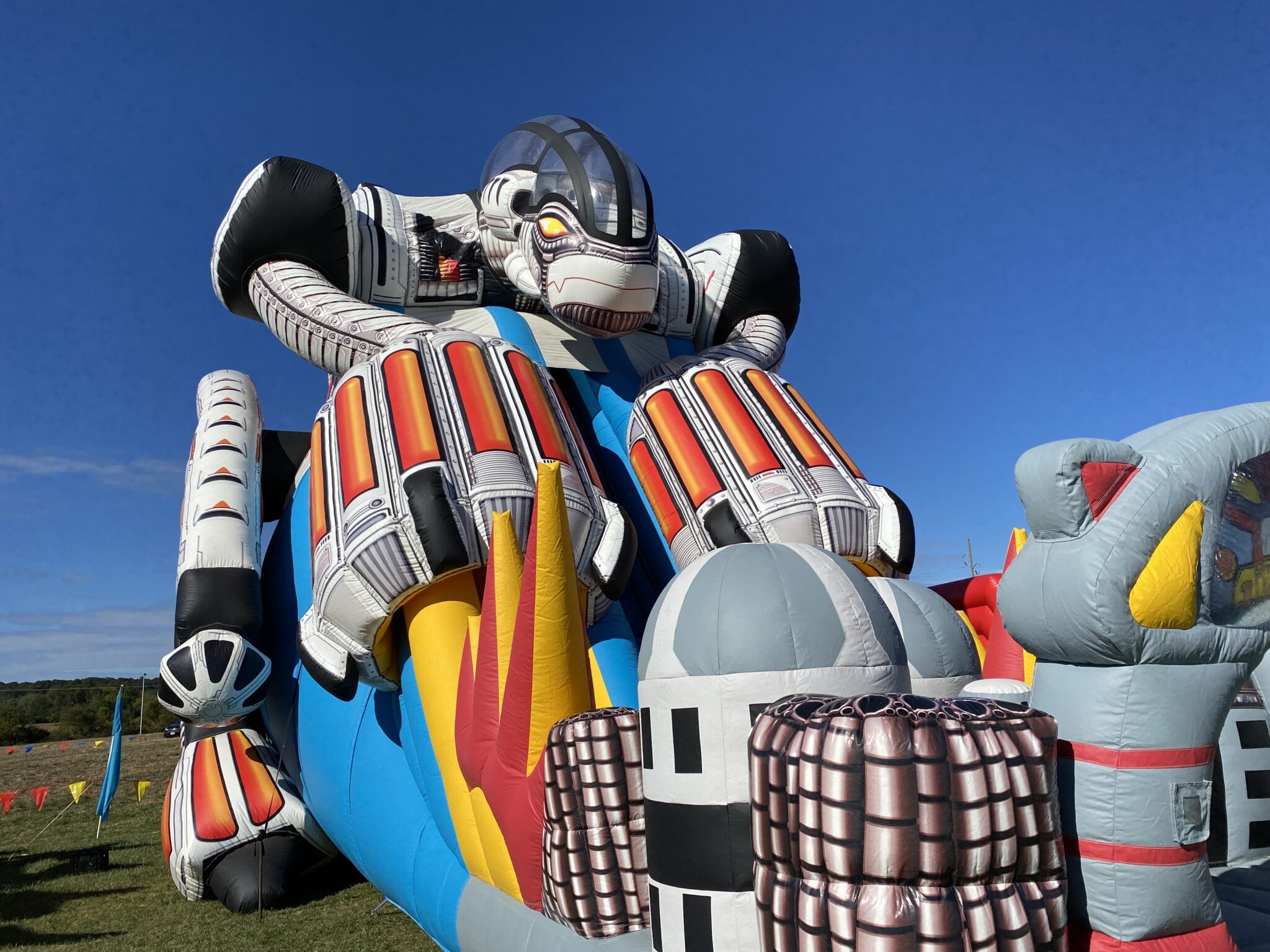 AIR BOT GIANT INFLATABLE SLIDE – 32 feet