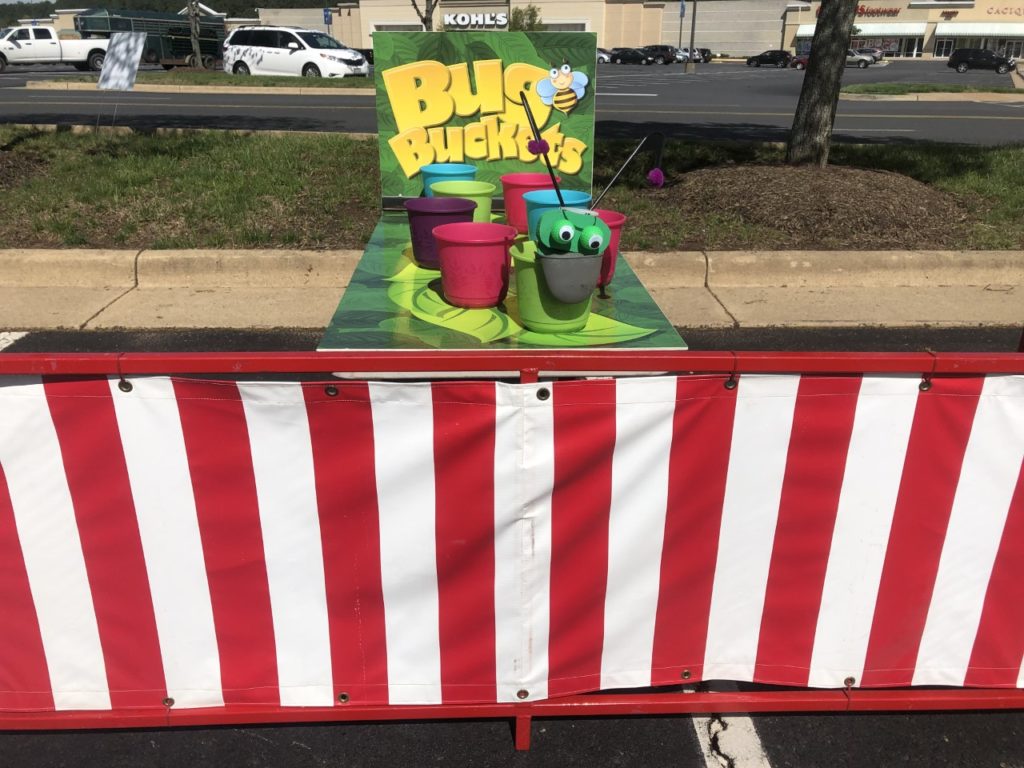 BUG BUCKETS CARNIVAL GAME