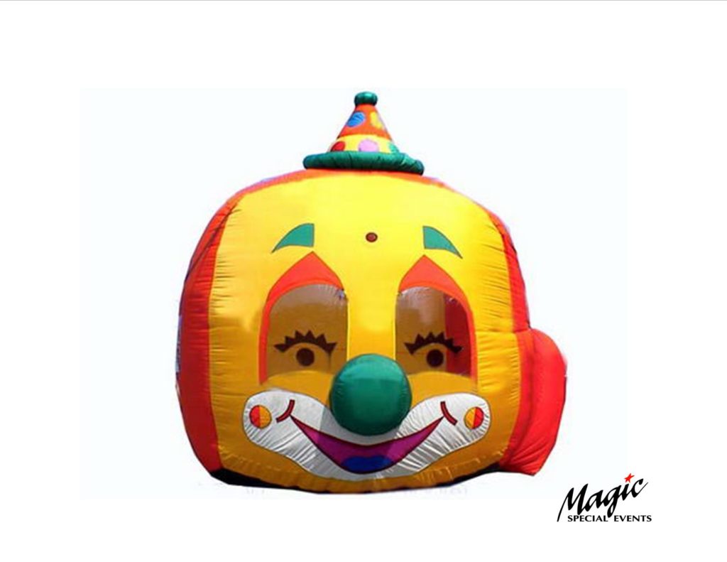 CLOWN BALLOON TYPHOON INFLATABLE AMUSEMENT RIDE