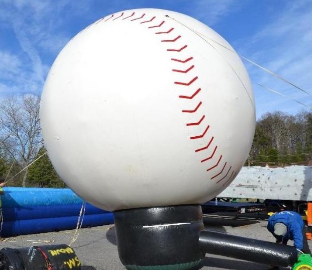 Baseball Cold Air Inflatable Sports Display