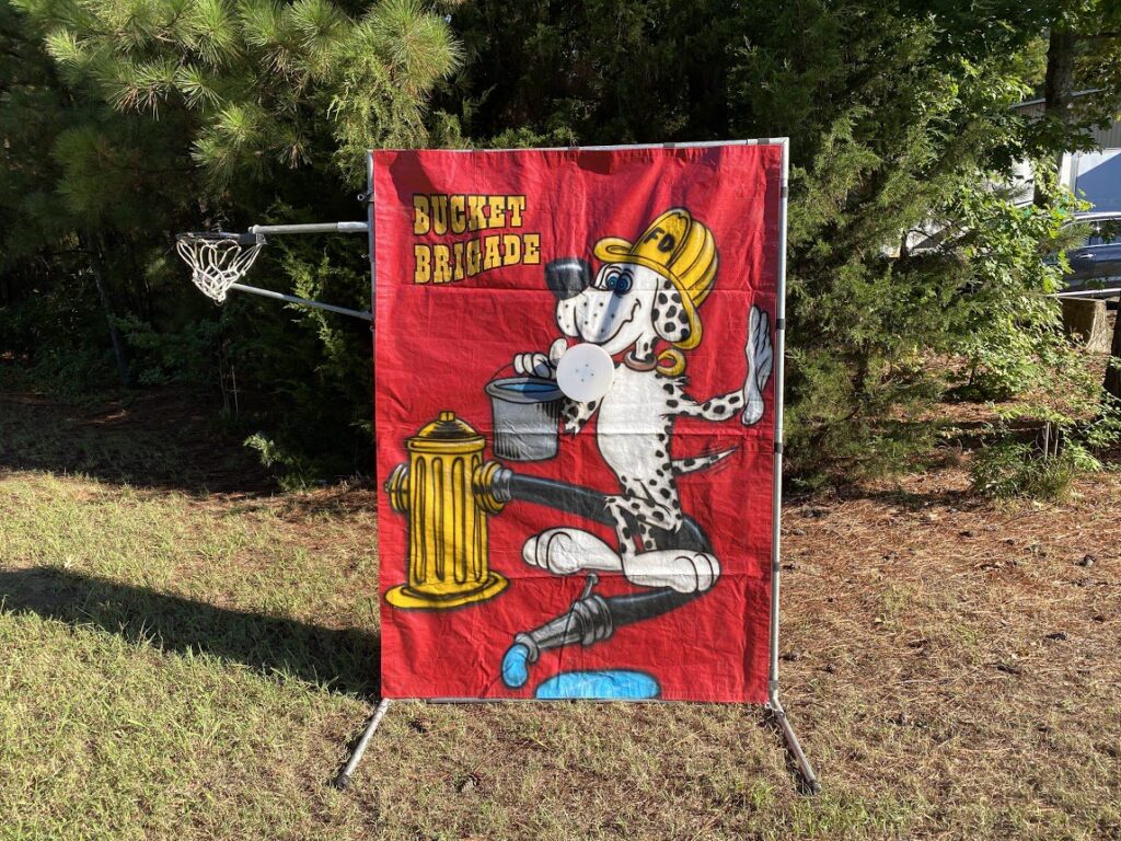 BUCKET BRIGADE GAME – THE DUNKLESS DUNKING MACHINE