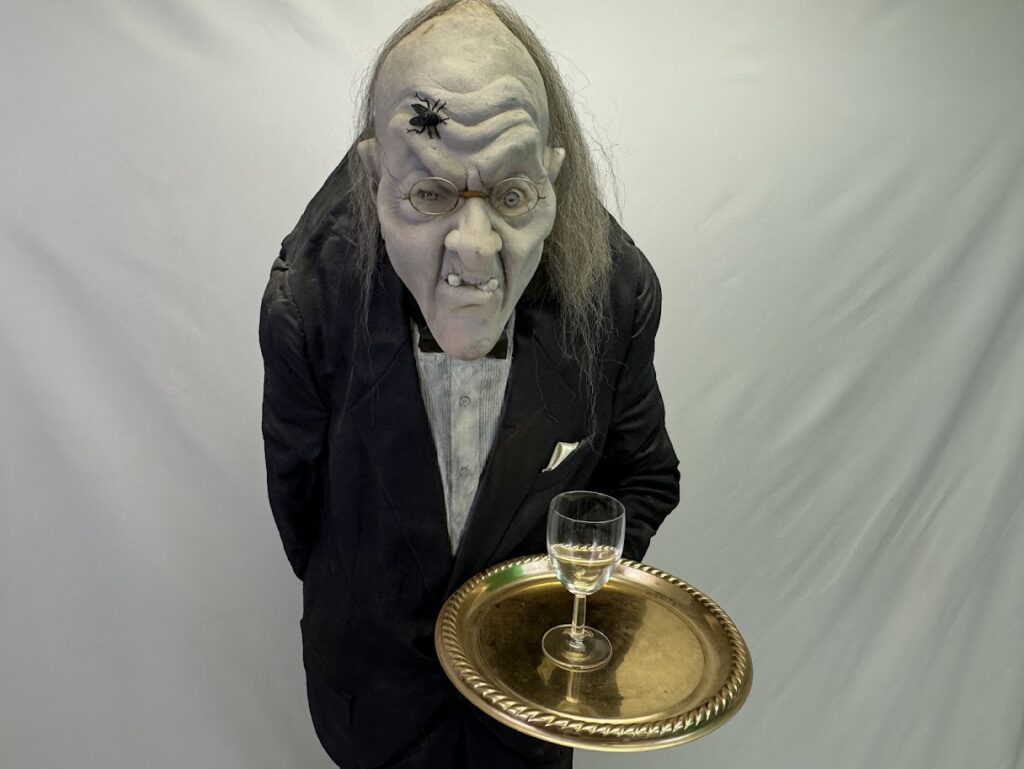 BUTLER LIFE SIZE STATUE PROP