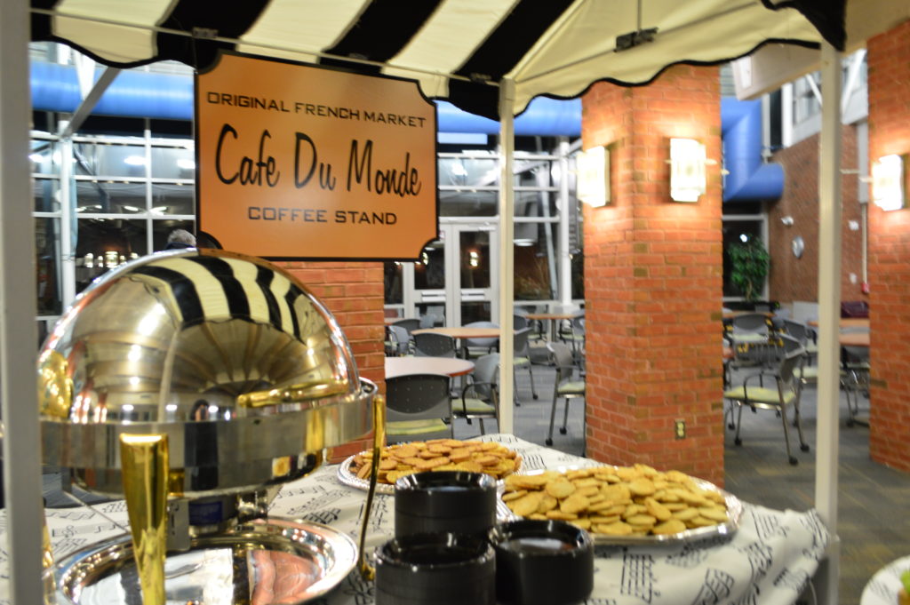 CAFE DU MONDE MARDI GRAS SIGN PROP