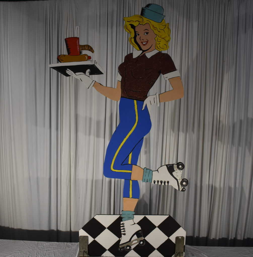 CARHOP WAITRESS PROP