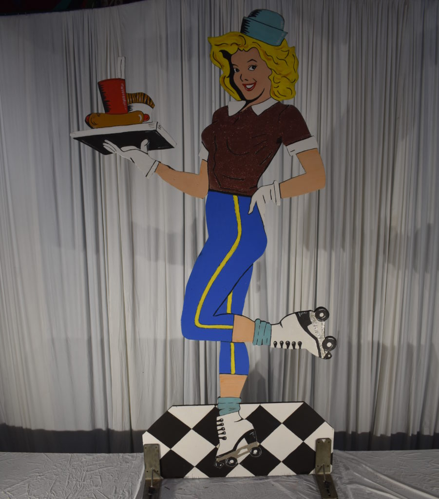 CARHOP WAITRESS PROP