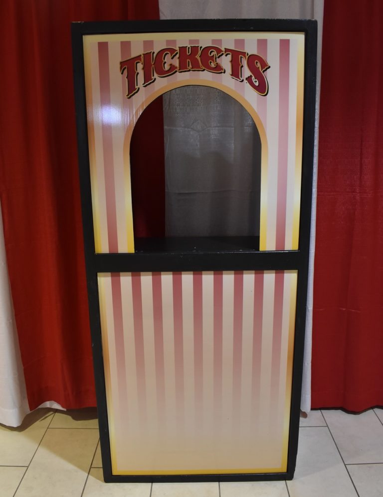 CARNIVAL CIRCUS TICKET BOOTH