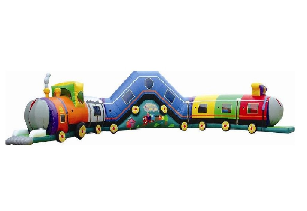 CHUGGY CHOO CHOO INFLATABLE MAZE CRAWL THROUGH