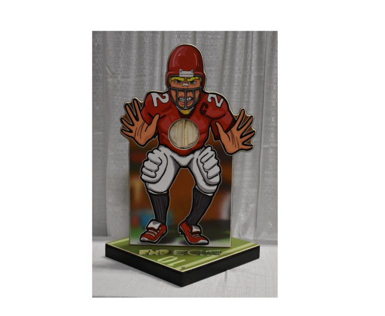 END ZONE FOOTBALL TOSS CARNIVAL GAME