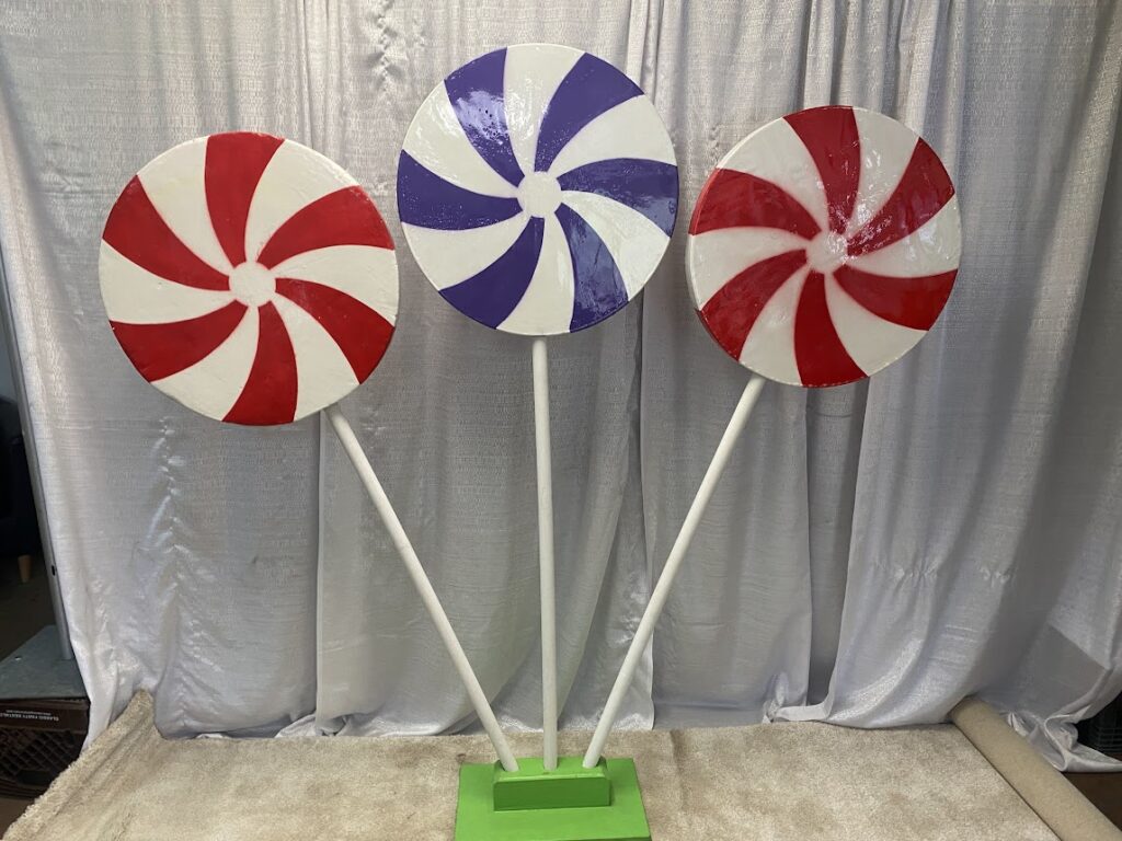 LOLLIPOP LARGE PROPS SET OF THREE