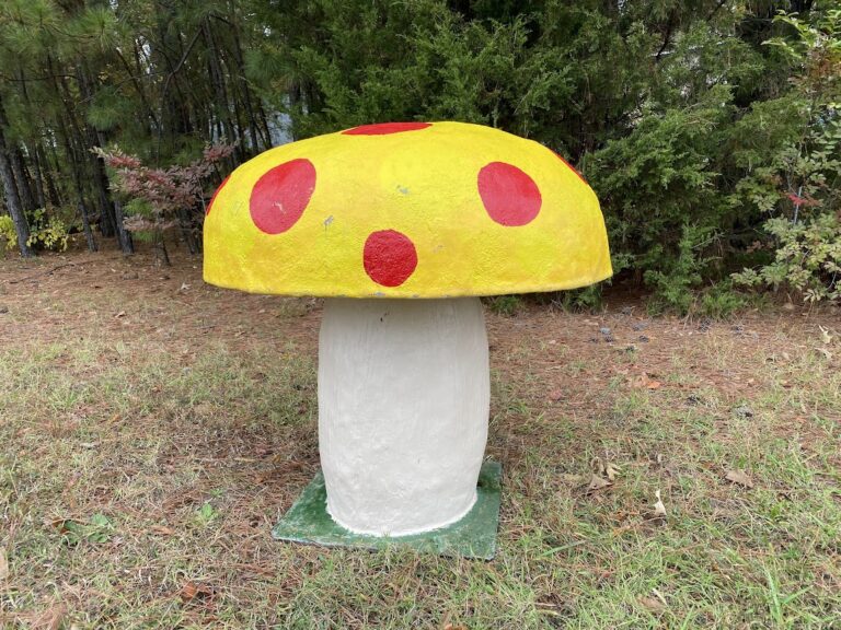 COLORFUL GIANT MUSHROOM PROP