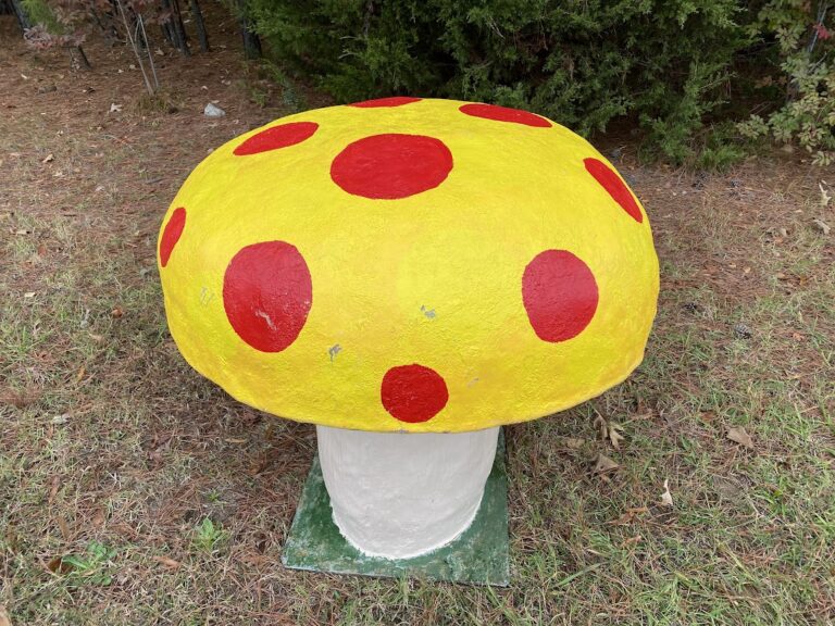COLORFUL GIANT MUSHROOM PROP
