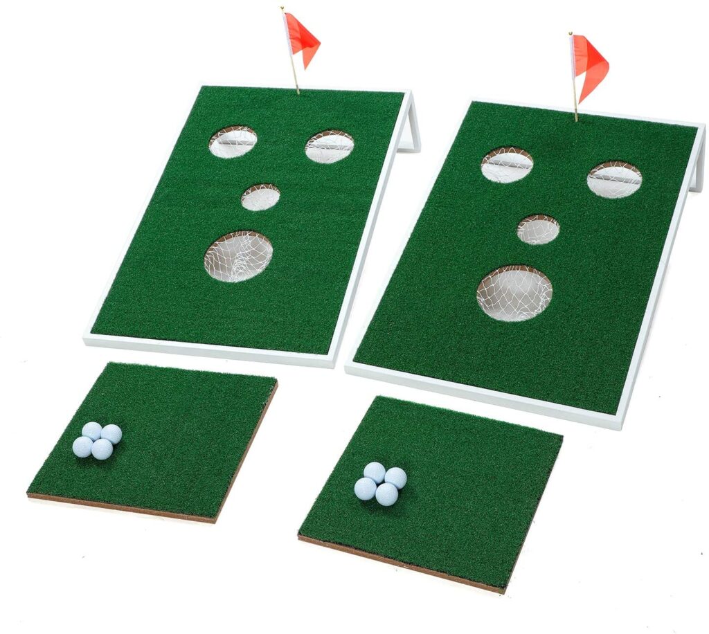 CHIPPO STYLE GOLF CORN HOLE GAME SET