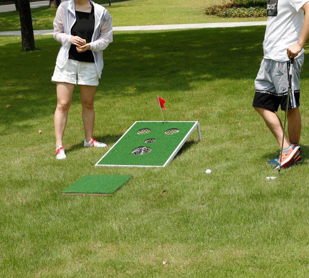 CHIPPO STYLE GOLF CORN HOLE GAME SET
