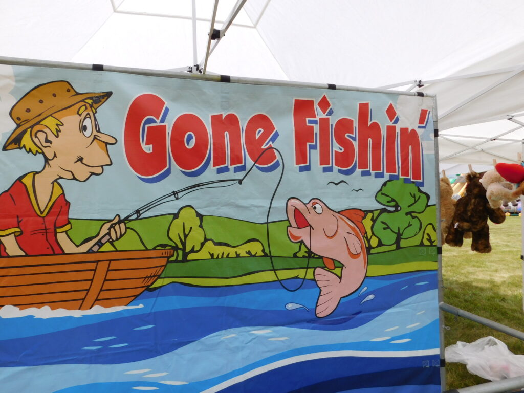 GONE FISHING FRAME GAME