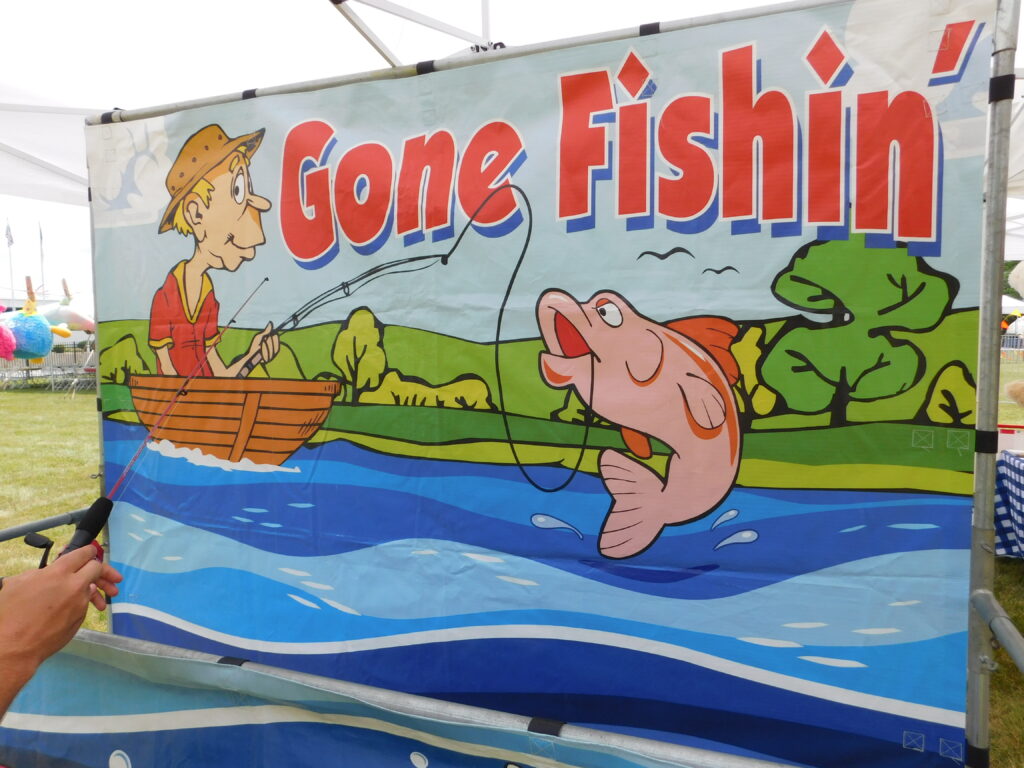 GONE FISHING FRAME GAME