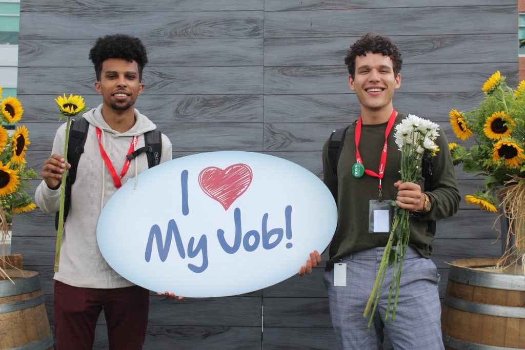 I LOVE MY JOB SIGN PROP