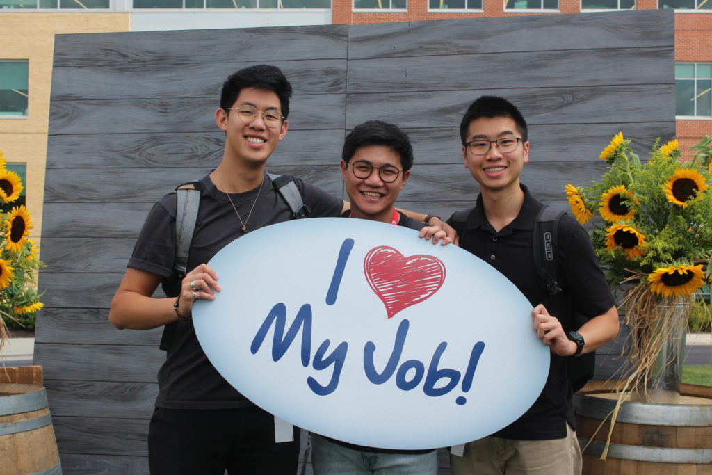 I LOVE MY JOB SIGN PROP