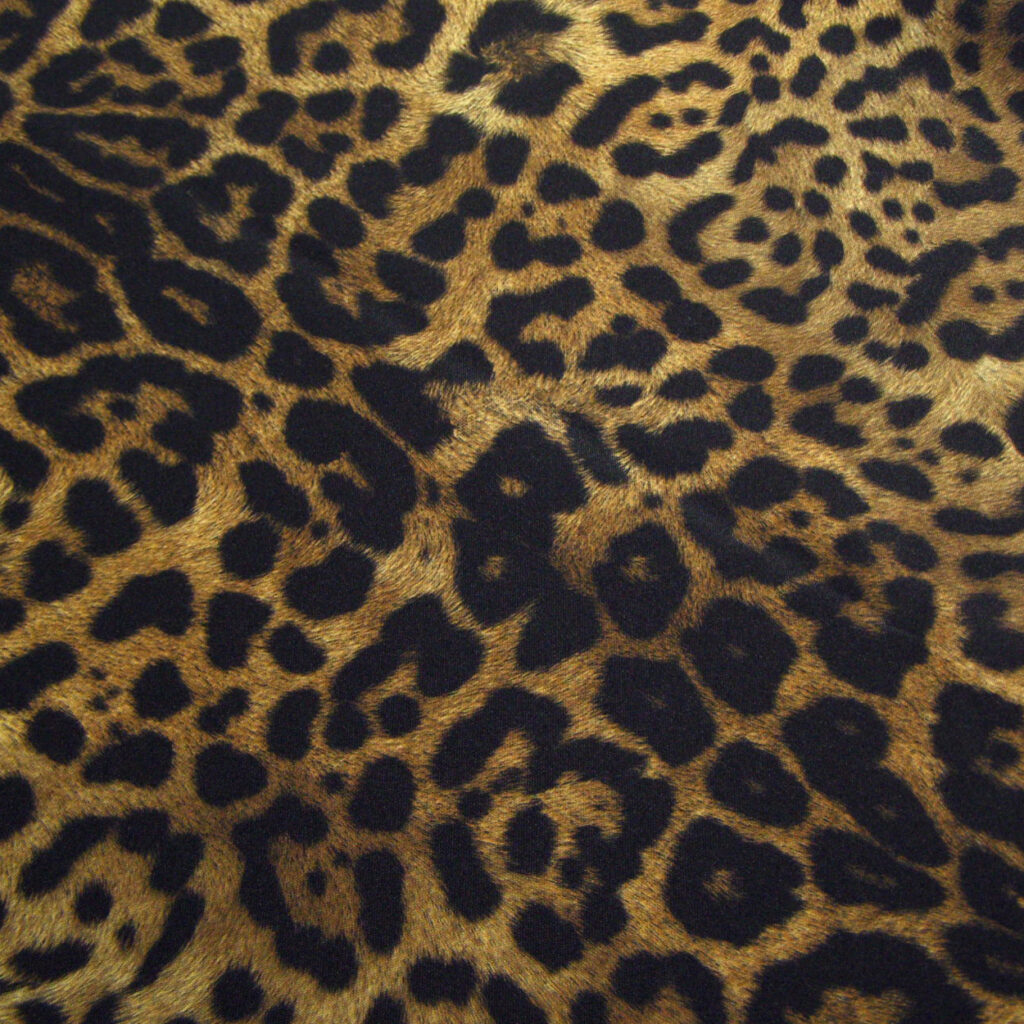JAGUAR PRINT LINEN