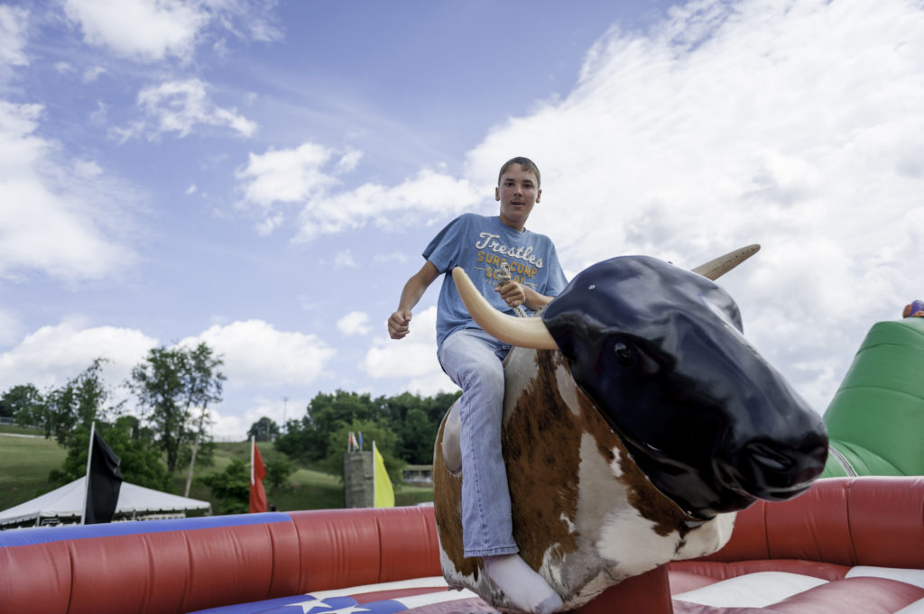 MECHANICAL BULL INTERACTIVE GAME