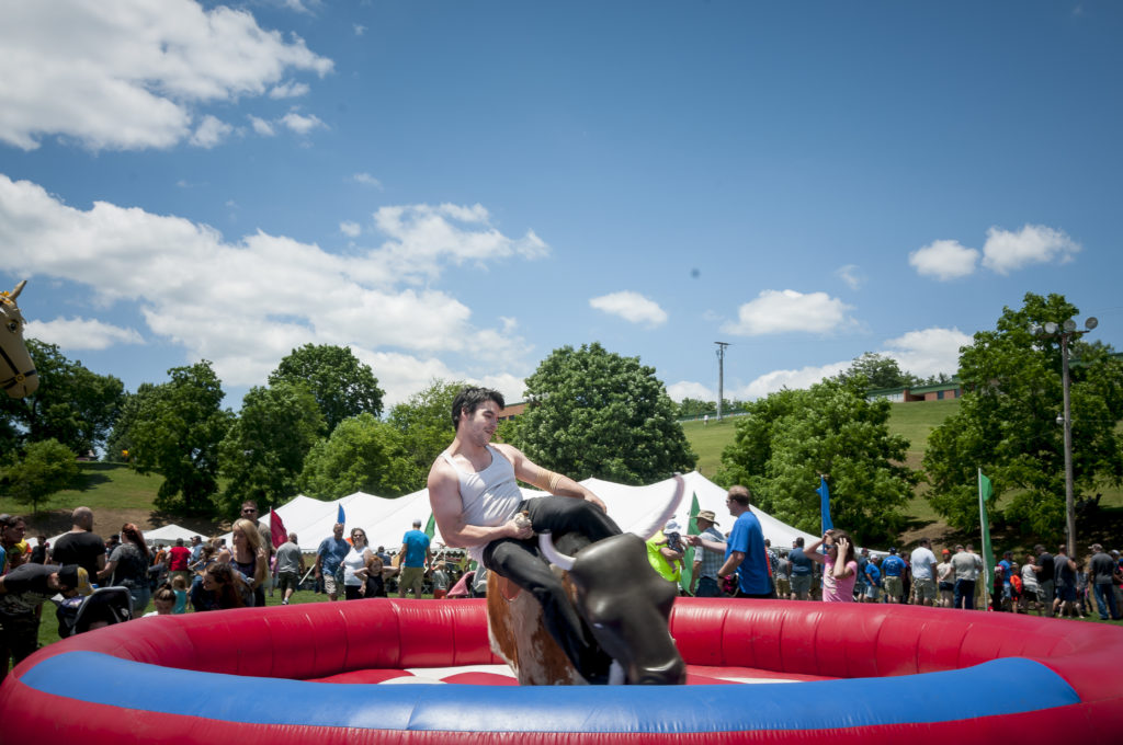 MECHANICAL BULL INTERACTIVE GAME