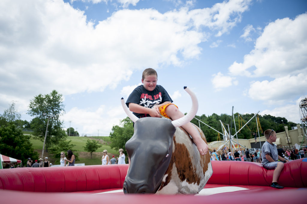 MECHANICAL BULL INTERACTIVE GAME