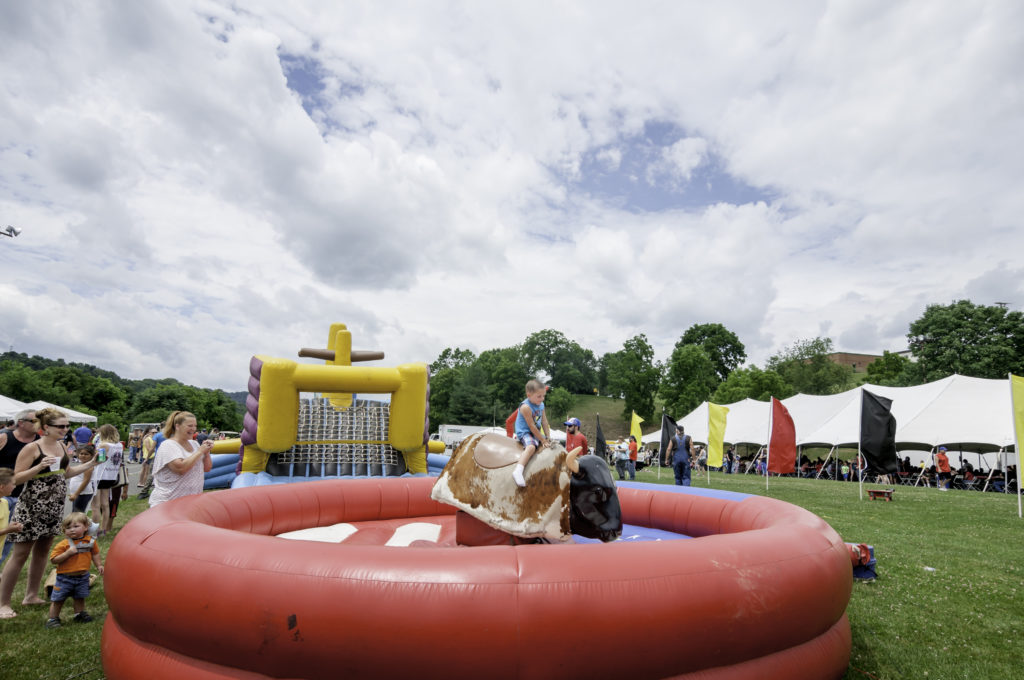 MECHANICAL BULL INTERACTIVE GAME