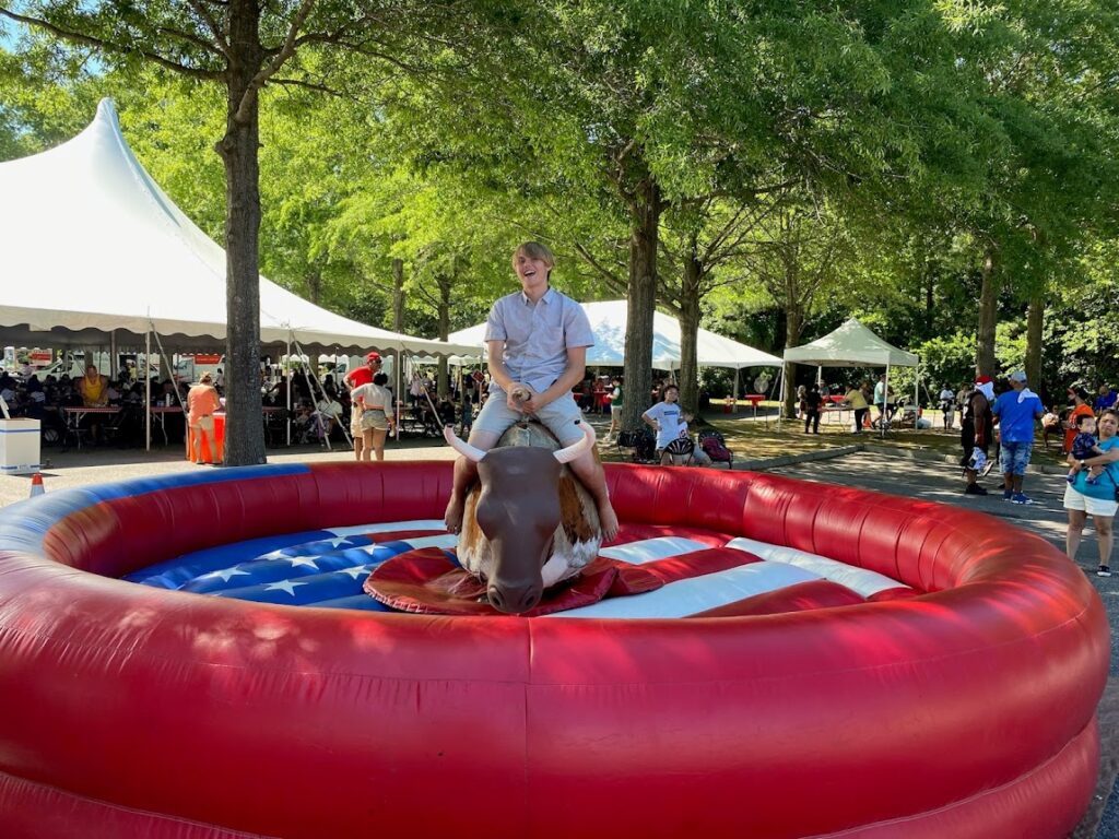 MECHANICAL BULL INTERACTIVE GAME