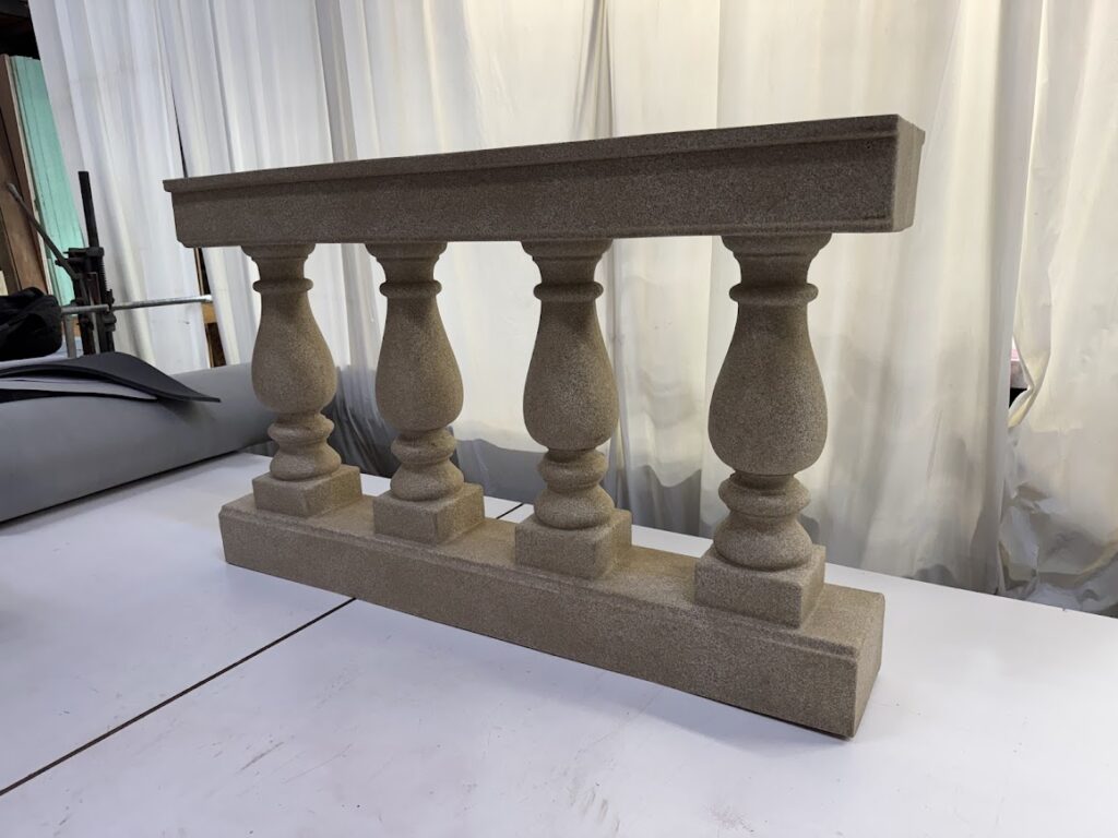 PEDESTAL BALUSTRADE STONE 30in