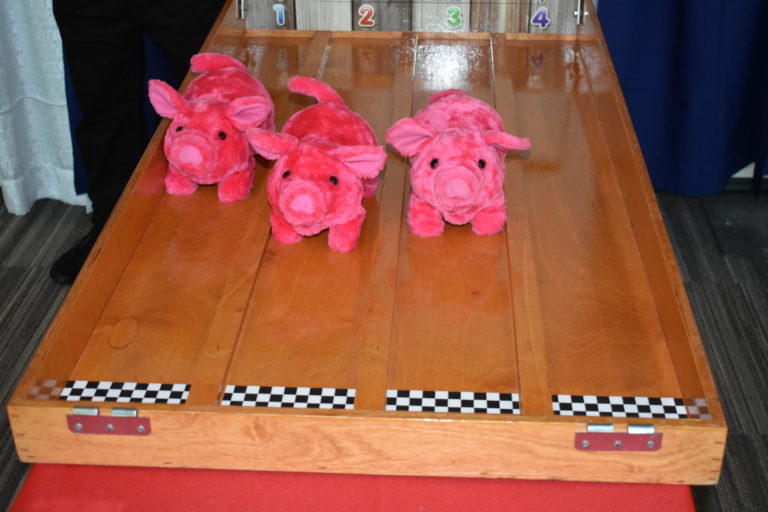 PIG RACING CARNIVAL GAME