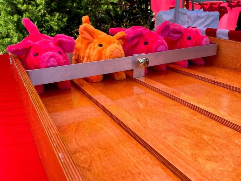 PIG RACING CARNIVAL GAME