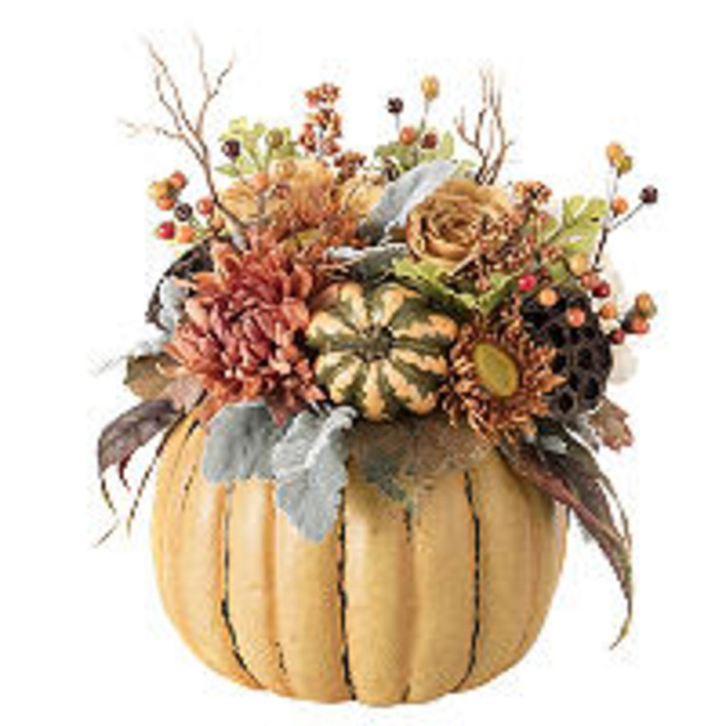PUMPKIN FALL AUTUMN CENTERPIECE 16 INCH | Magic Special Events | Event ...