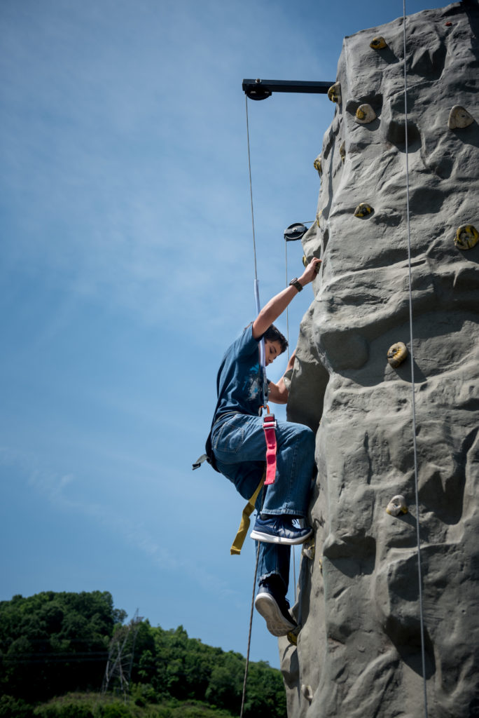 ROCK CLIMBING WALL AMUSEMENT