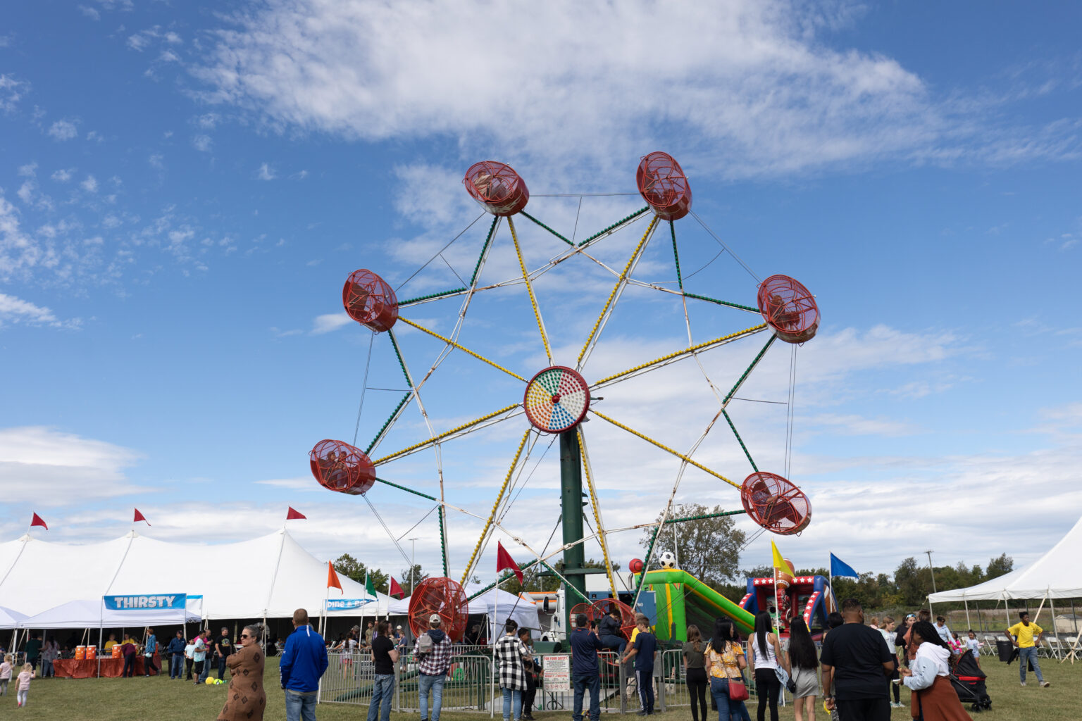 ROCK-O-PLANE MECHANICAL AMUSEMENT RIDE