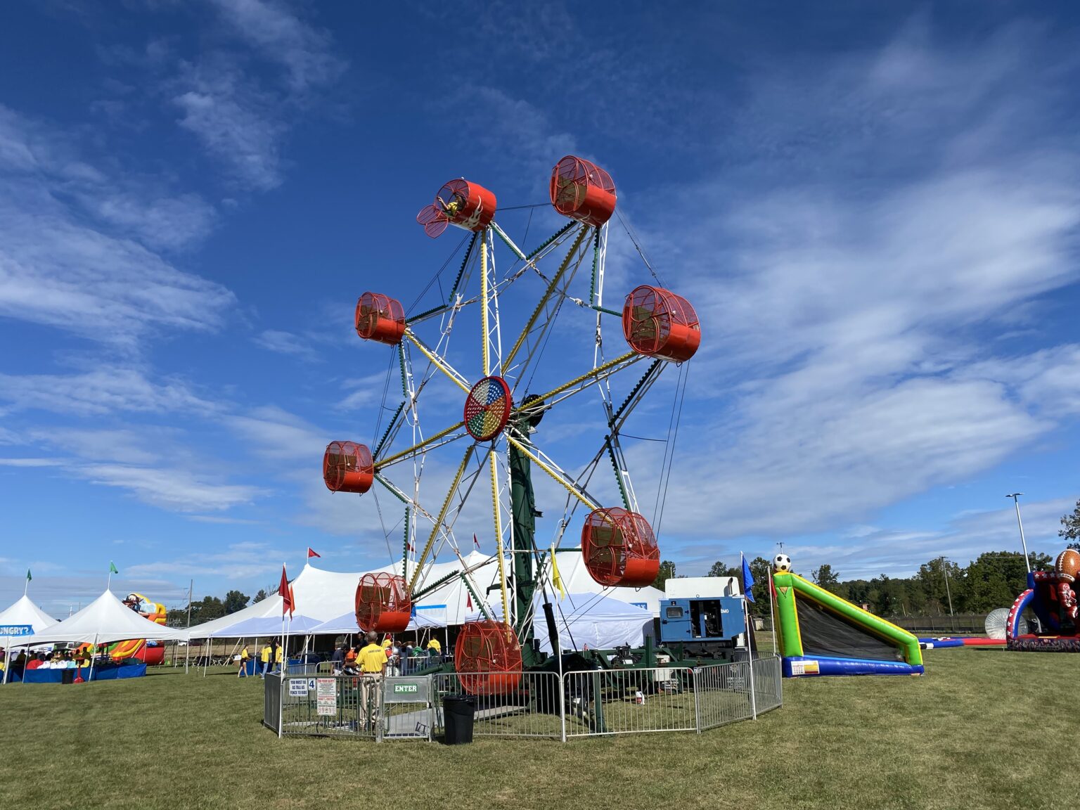 ROCK-O-PLANE MECHANICAL AMUSEMENT RIDE