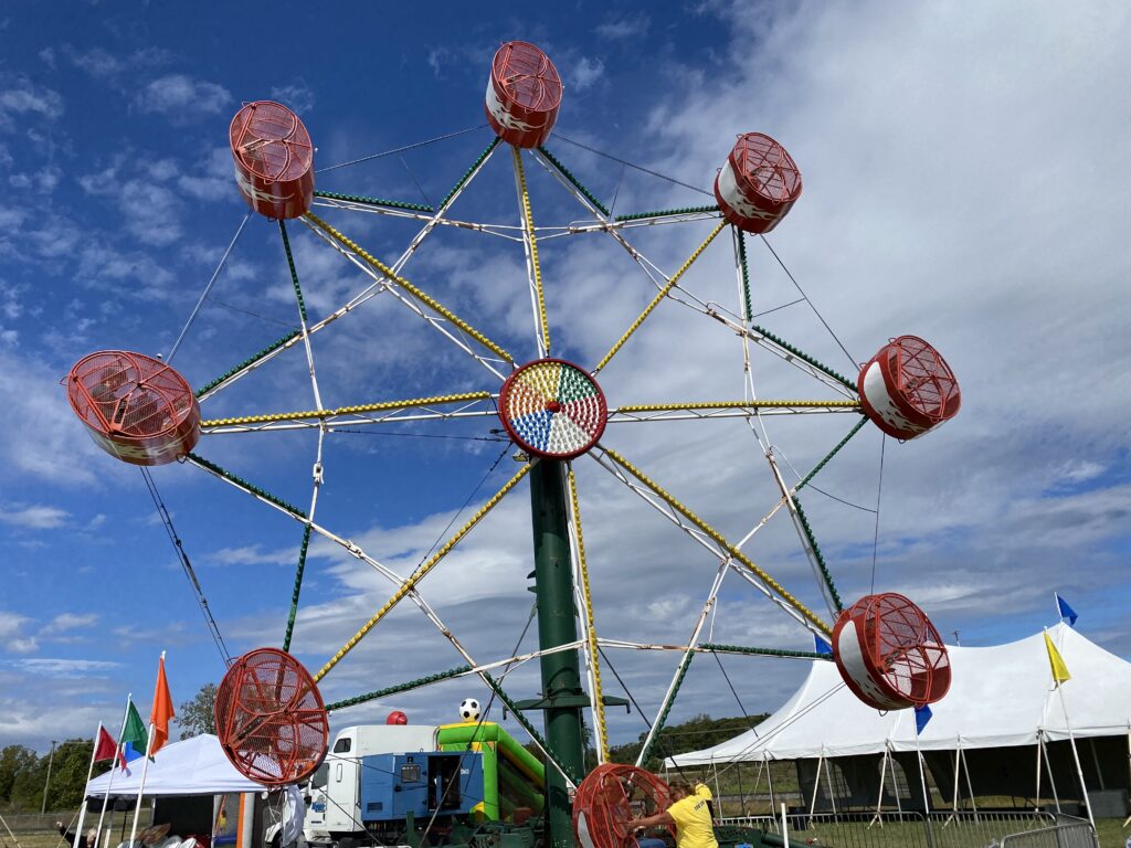 ROCK-O-PLANE MECHANICAL AMUSEMENT RIDE