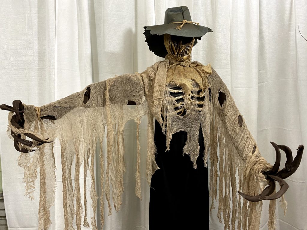 SCARECROW SKELETON RIBBED