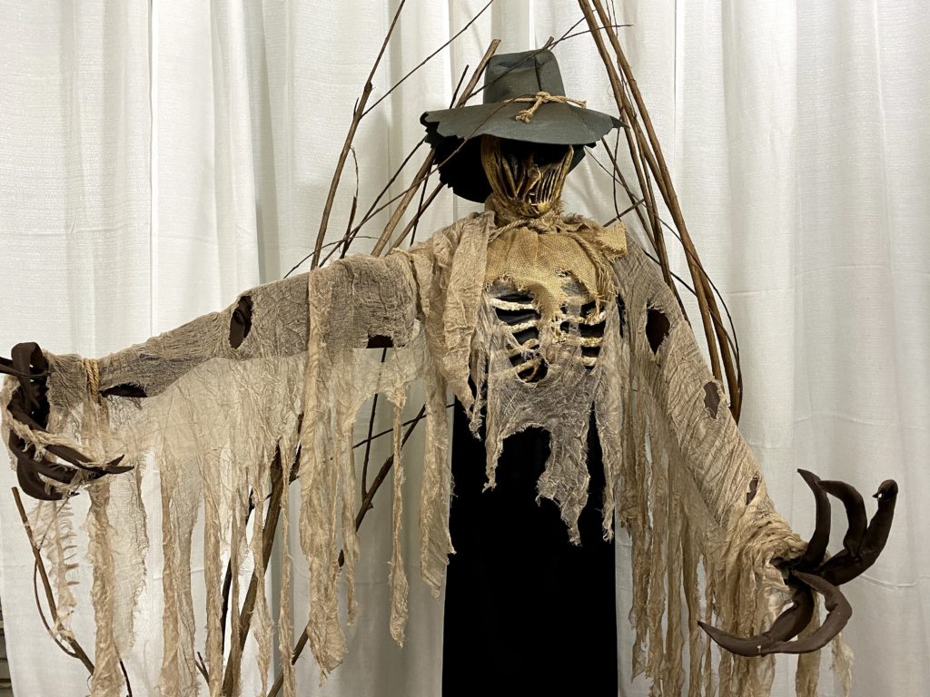 SCARECROW SKELETON RIBBED