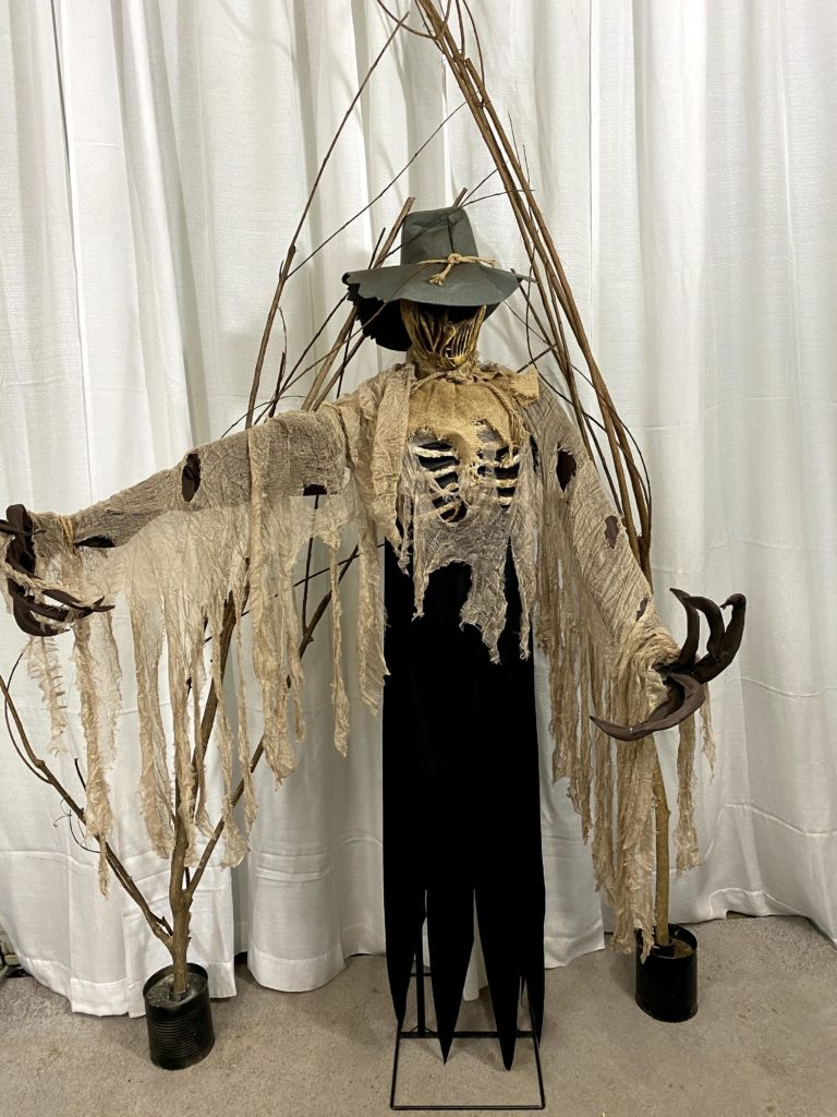 SCARECROW SKELETON RIBBED