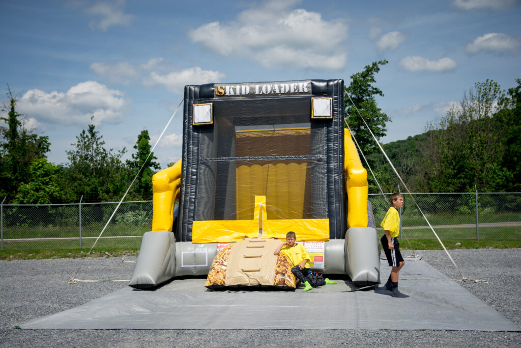 SKID LOADER INFLATABLE BOUNCER