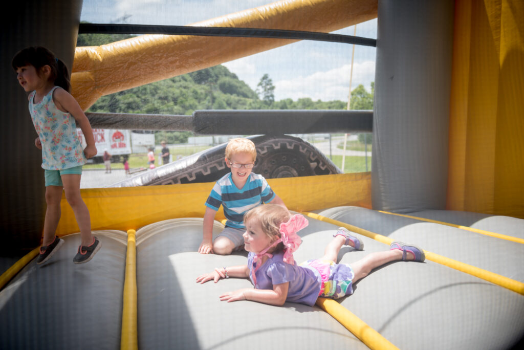 SKID LOADER INFLATABLE BOUNCER
