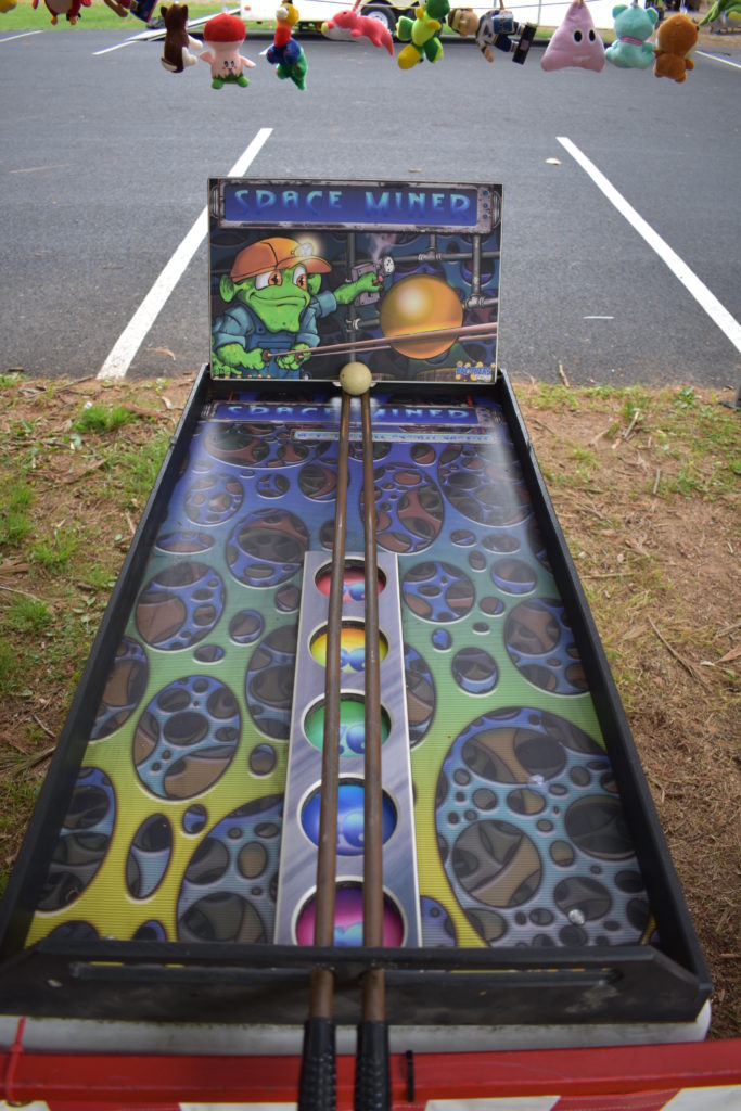 GRAVITY BALL SPACE MINER CARNIVAL GAME
