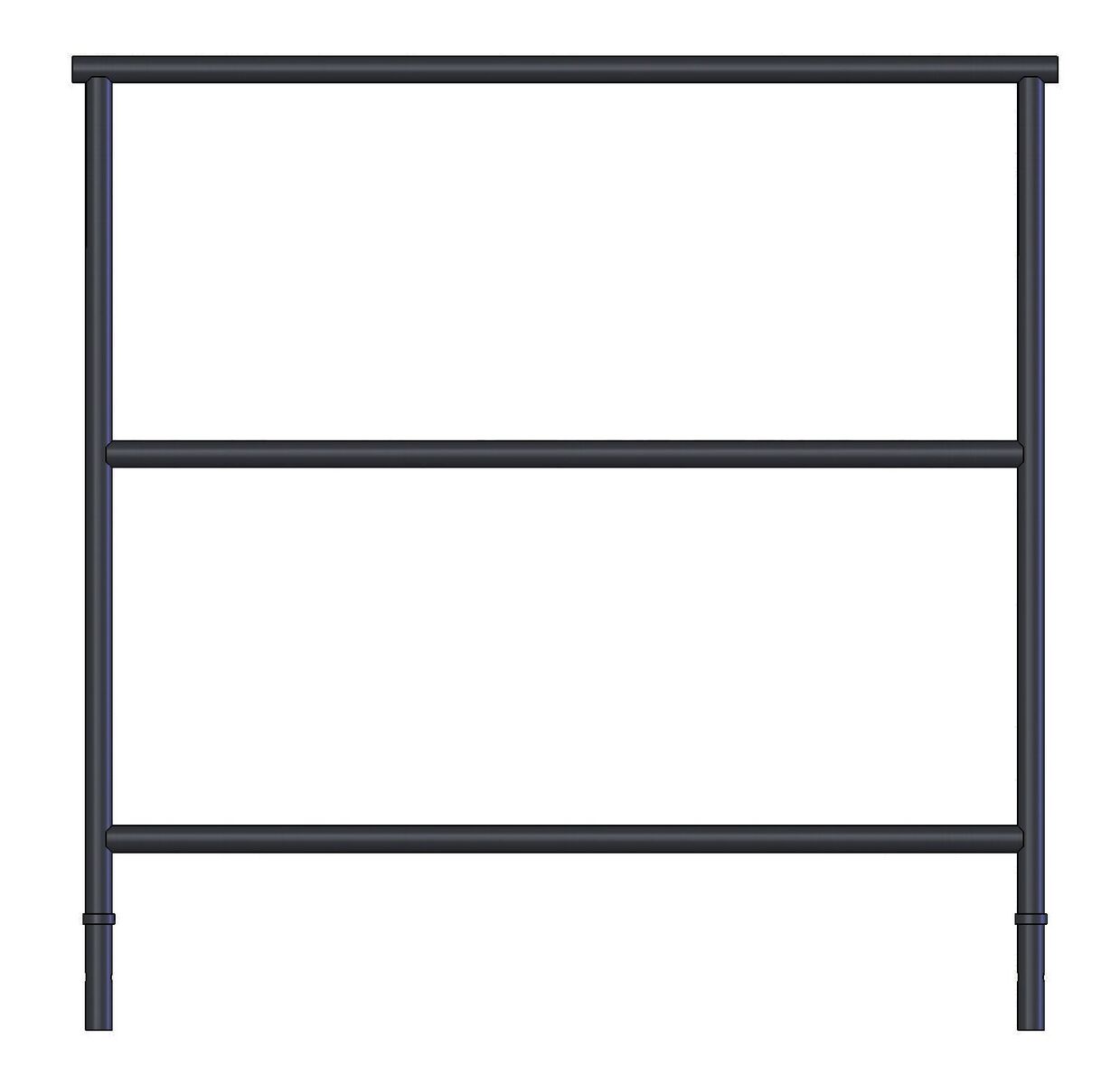 Stage Handrail Rental 4 ft (2)