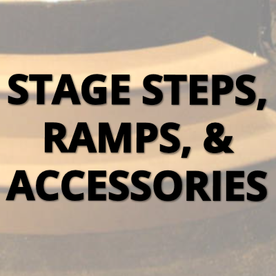 Stage Steps, Ramps, & Accessories Catagory