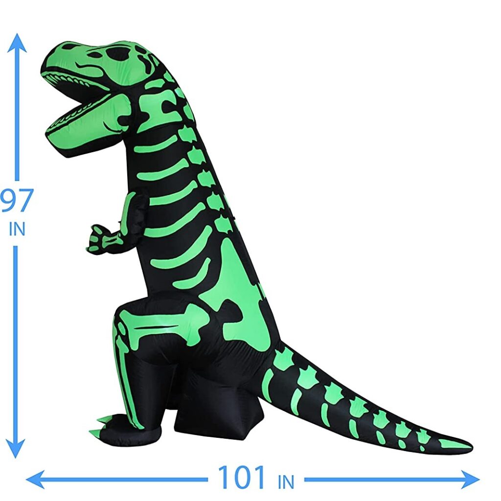 DINOSAUR T REX COLD AIR INFLATABLE