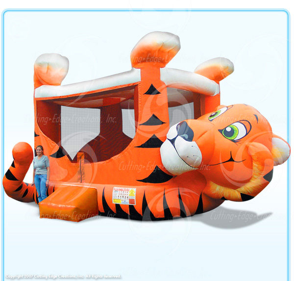 TIGER BELLY INFLATABLE BOUNCE | Magic Special Events | Event Rentals ...
