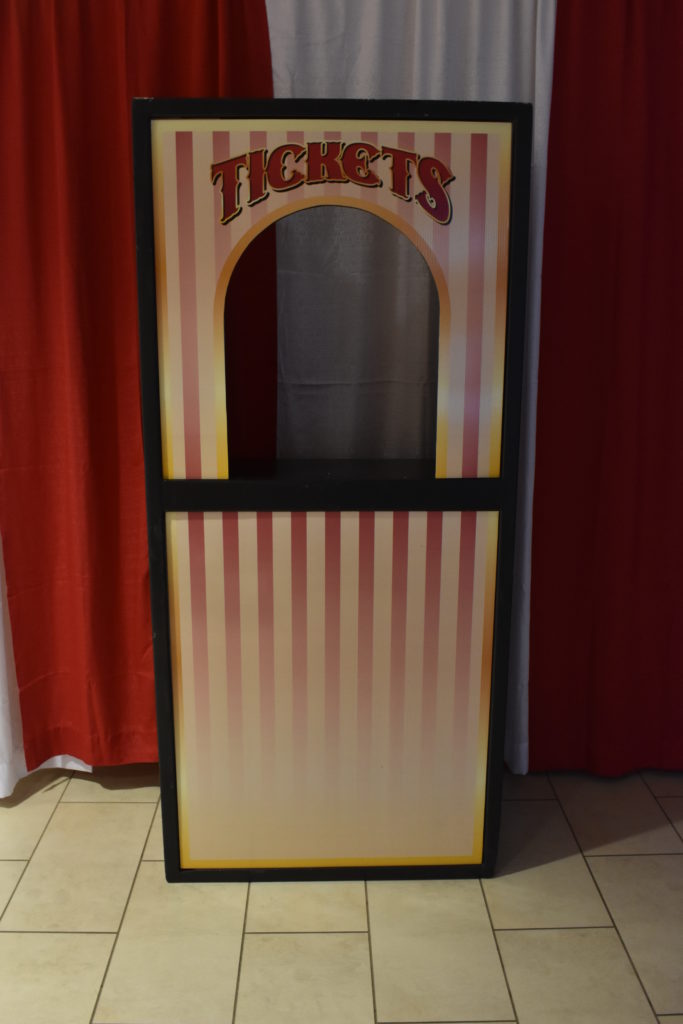 CARNIVAL CIRCUS TICKET BOOTH