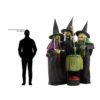 WITCH TRIO STIRRING CAULDRON ANIMATED