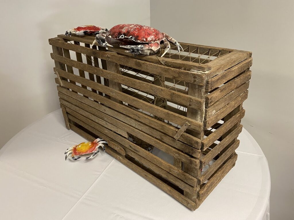WOODEN CRAB POT LOBSTER TRAP