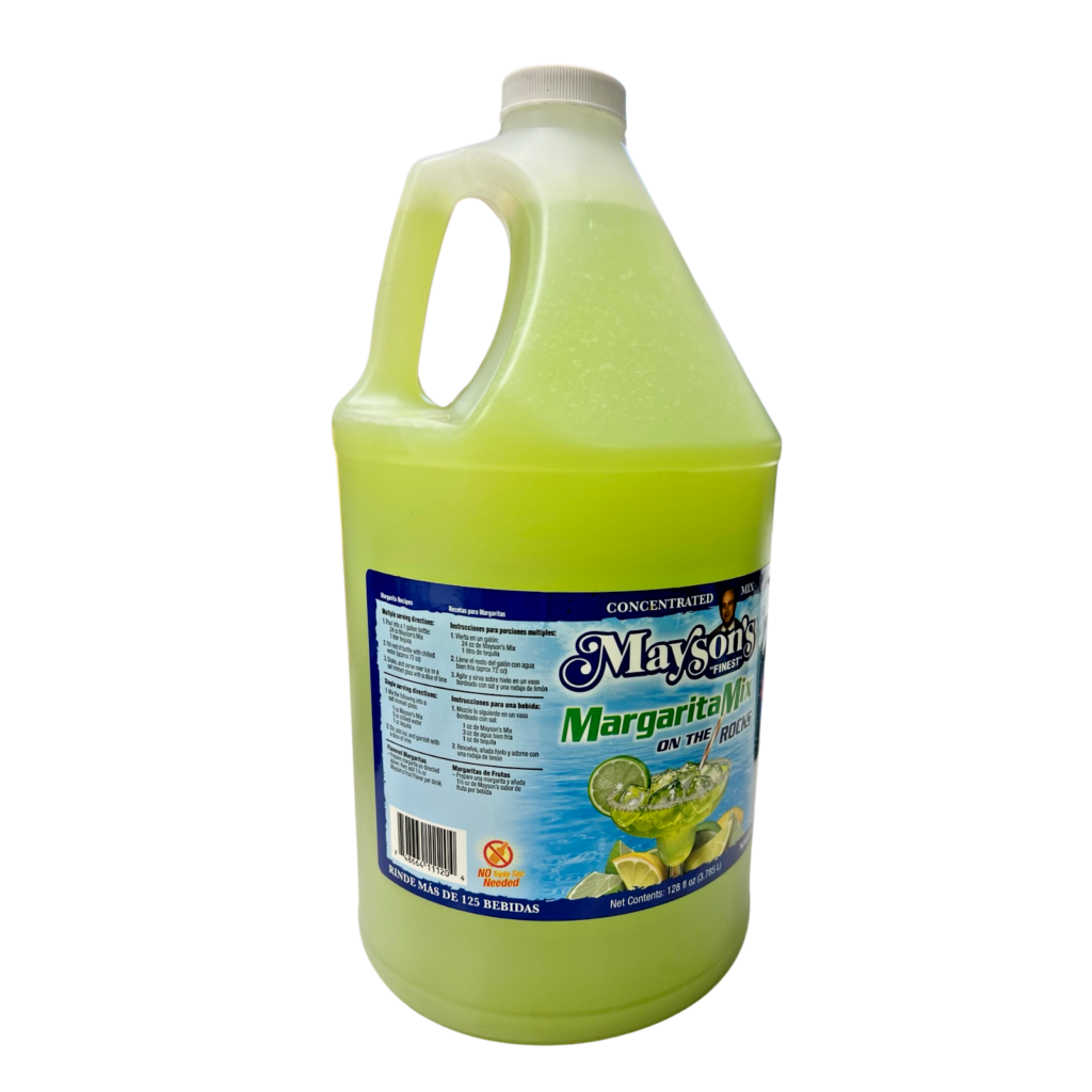 SLUSH MACHINE MIX MARGARITA 1 Gallon Maysons